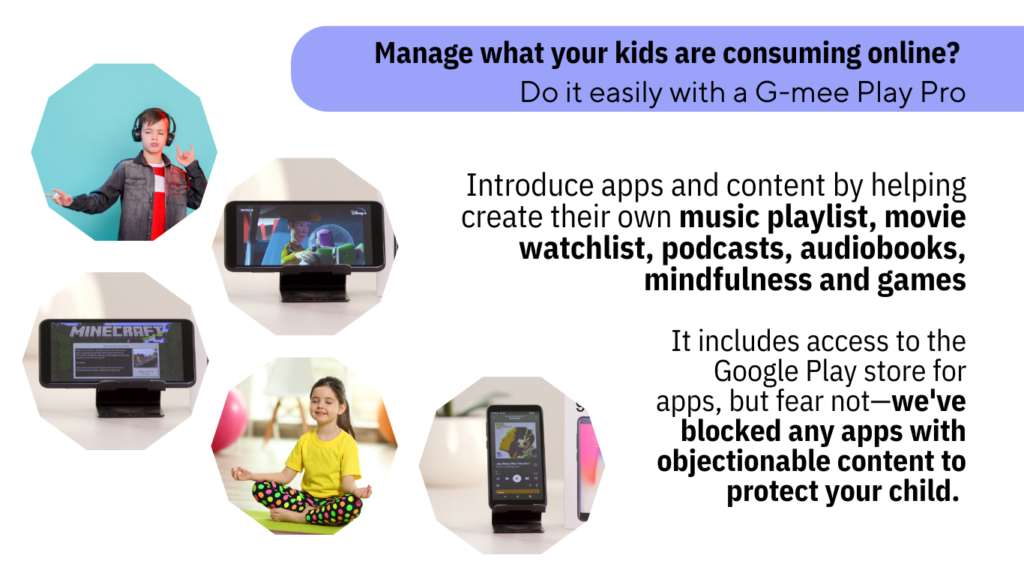 G-mee Play Pro-64GB Smartplayer, Bluetooth and Wi-Fi, 5.5” Full Touch ...