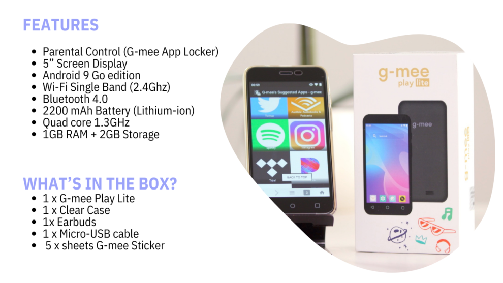 G-Mee Play Lite | Android 9.0 Smartplayer | Multimedia Player | No ...