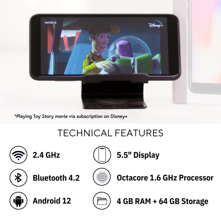 G-mee Play Pro-64GB Smartplayer, Bluetooth and Wi-Fi, 5.5” Full Touch ...