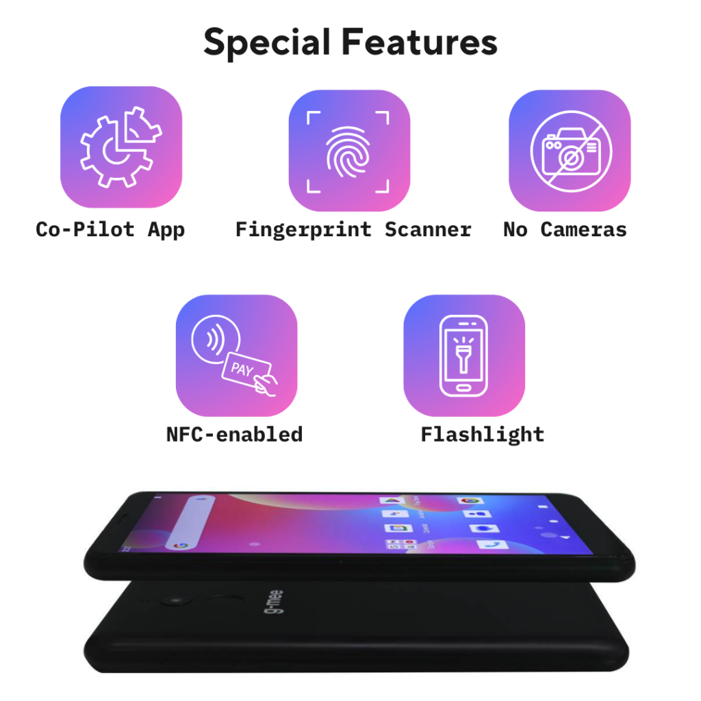 G-Mee Connect Pro Safer Smartphone | Cellphone for Mint, Metro, US ...
